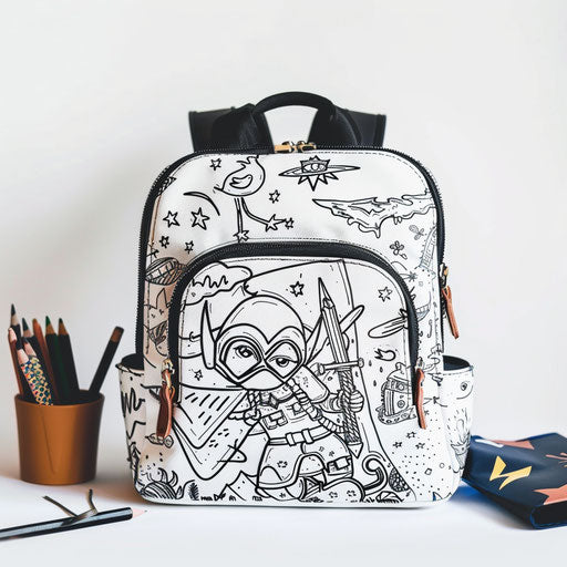 Superhero-themed backpack with capes and masks – IMAGELLA