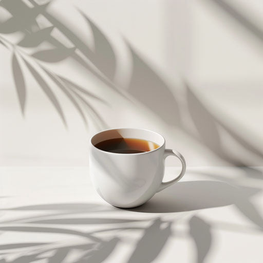 Realistic morning illustration on flat white background – IMAGELLA