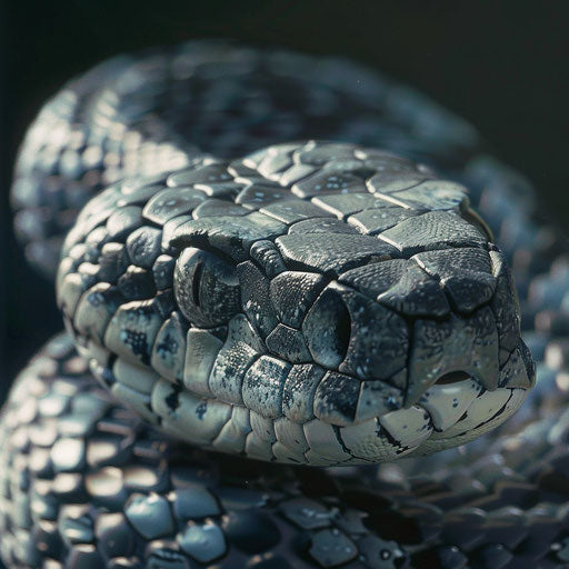 Hognose snake in a close-up portrait, in the style of Tim Flach – IMAGELLA