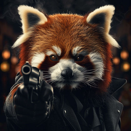The red panda starring in a cinematic spy thriller – IMAGELLA