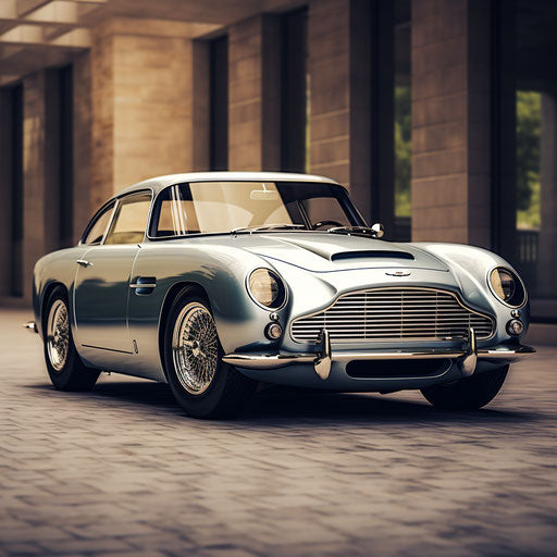Aston martin db5 Retro-Mod (Retro-Modern) – IMAGELLA