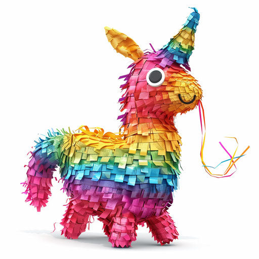 Realistic pinata clipart on flat white background – IMAGELLA