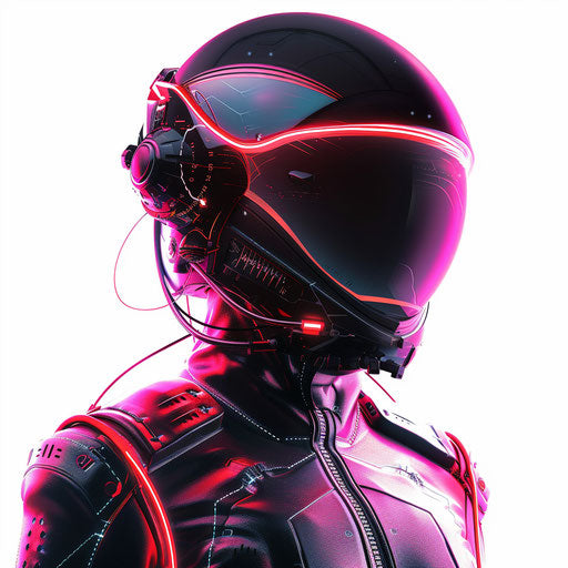 Futuristic clipart in realistic style on white background, dynamic ...