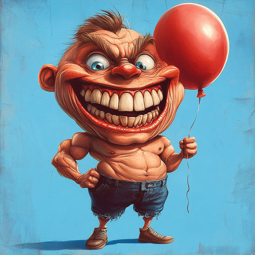 Humorous caricature of a communication clipart with human traits – IMAGELLA