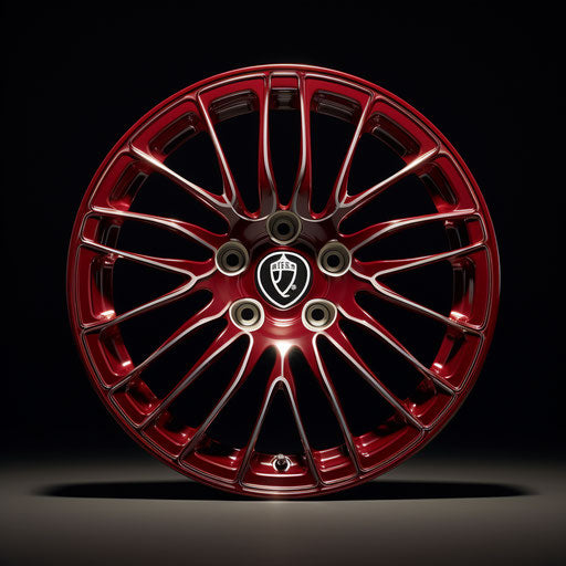 Classic wire-spoke wheels on Alfa Romeo Giulia Quadrifoglio – IMAGELLA