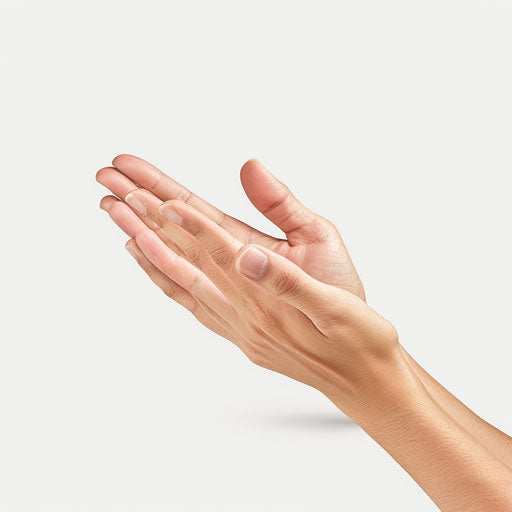 Realistic clapping clipart on flat white background – IMAGELLA