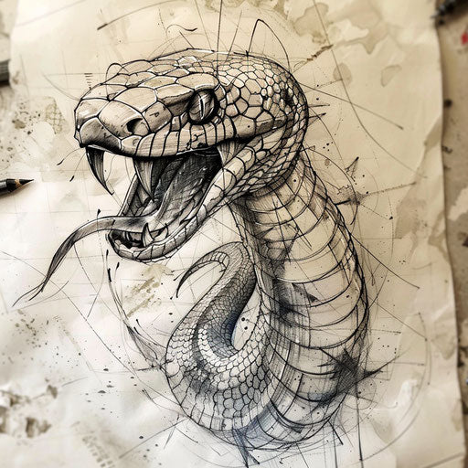 Sophisticated Cobra Tattoo Designs – IMAGELLA