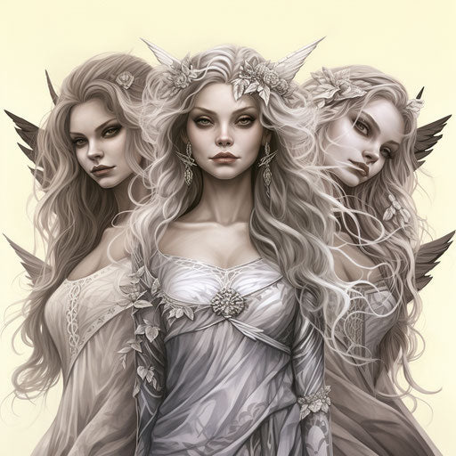 Artistic fairies by person, flawless line work style – IMAGELLA