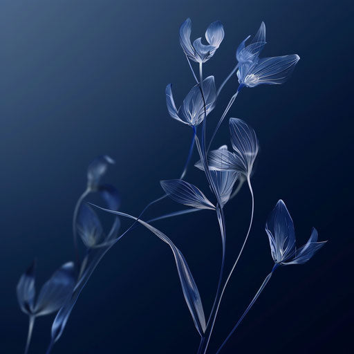 Flat indigo background with photo realistic feedback clipart – IMAGELLA