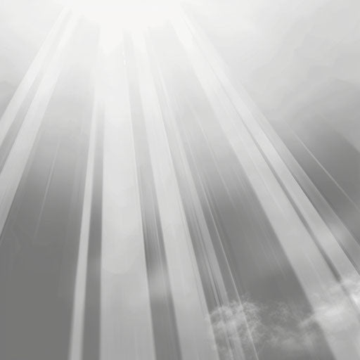 Realistic sunlight illustration on a flat white background – IMAGELLA