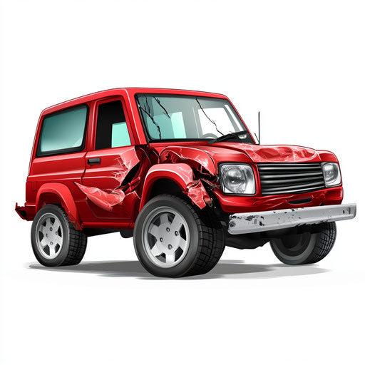 Realistic illustration of a Fender Bender (car repair) – IMAGELLA