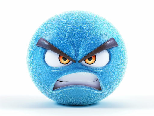 Angry face emoticator, wrath png clipart, ambiguous forms – IMAGELLA