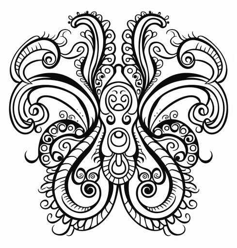 Henna spider tattoo doodles and designs, whimsical pattern – IMAGELLA