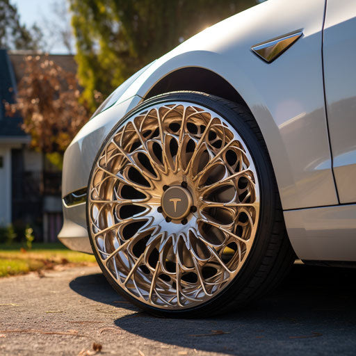 Classic wire-spoke wheels for Tesla Model 3 – IMAGELLA