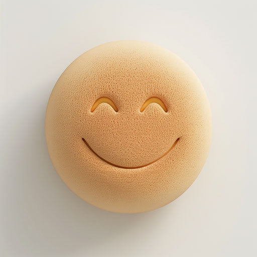 Ultra realistic smiley face clipart on flat white background – IMAGELLA