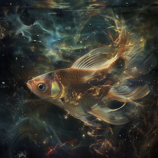 Transformation of a fish in a mystical display – IMAGELLA